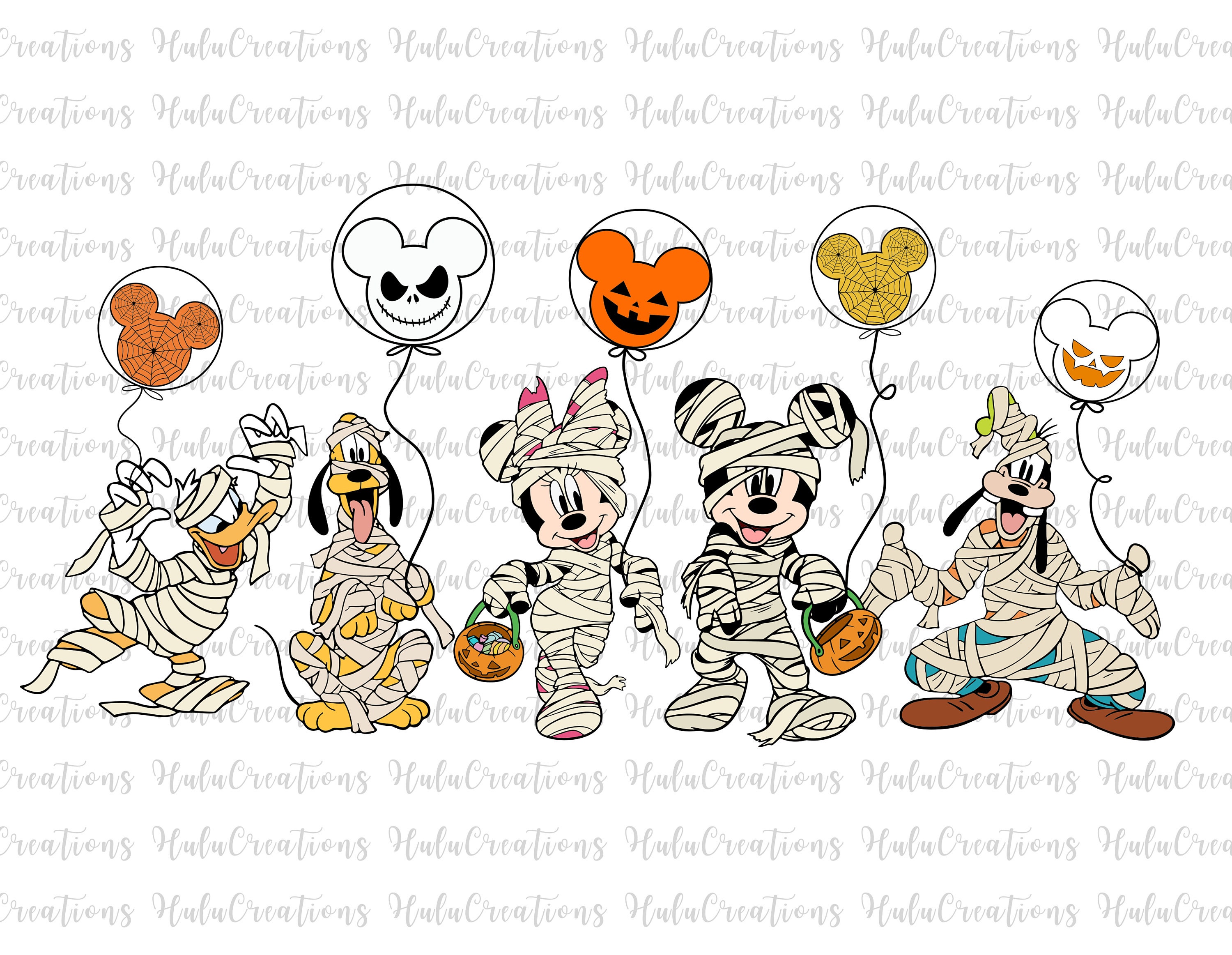 Halloween Mickey Mouse Iron on Transfers - Etsy