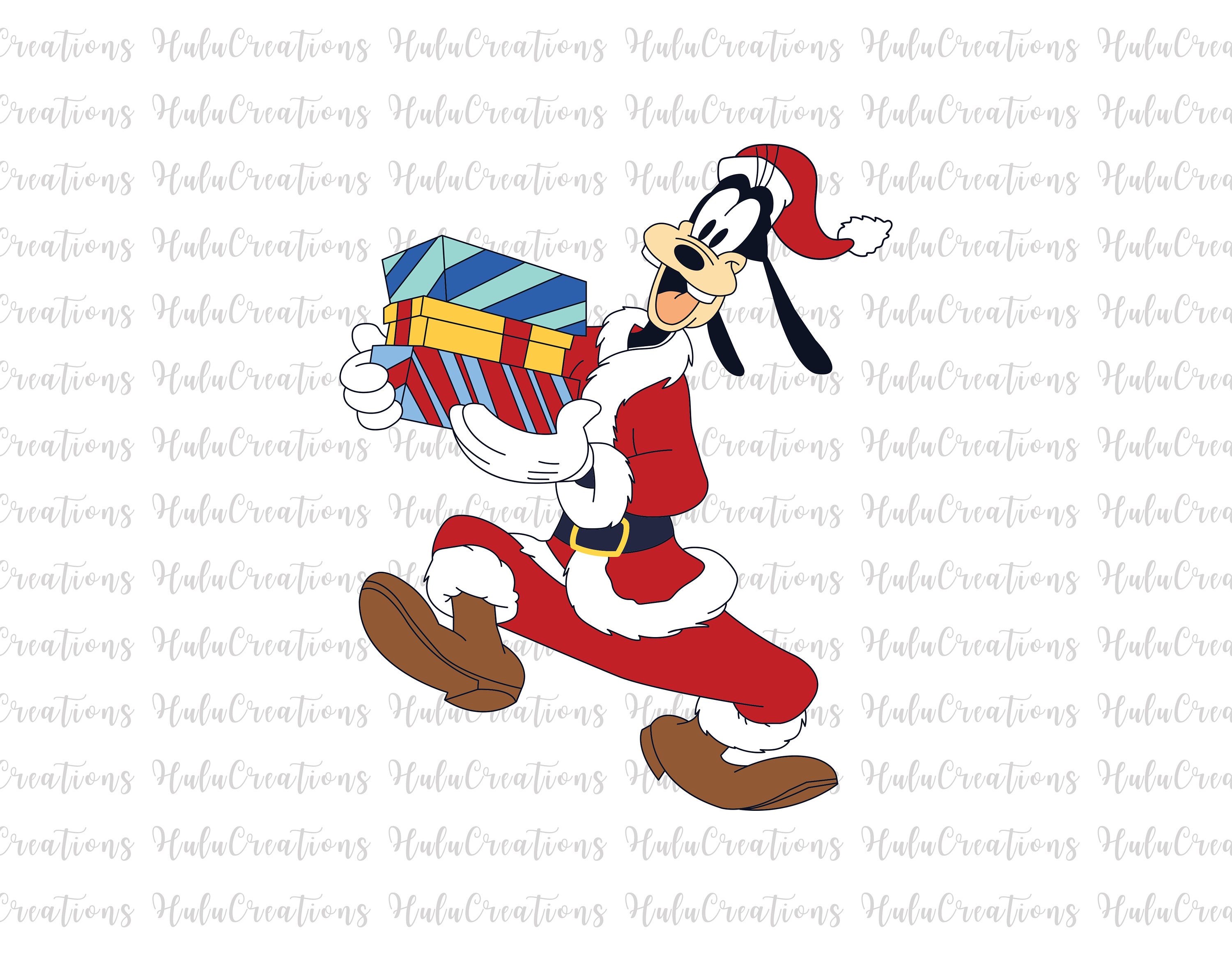 Goofy Christmas Clipart