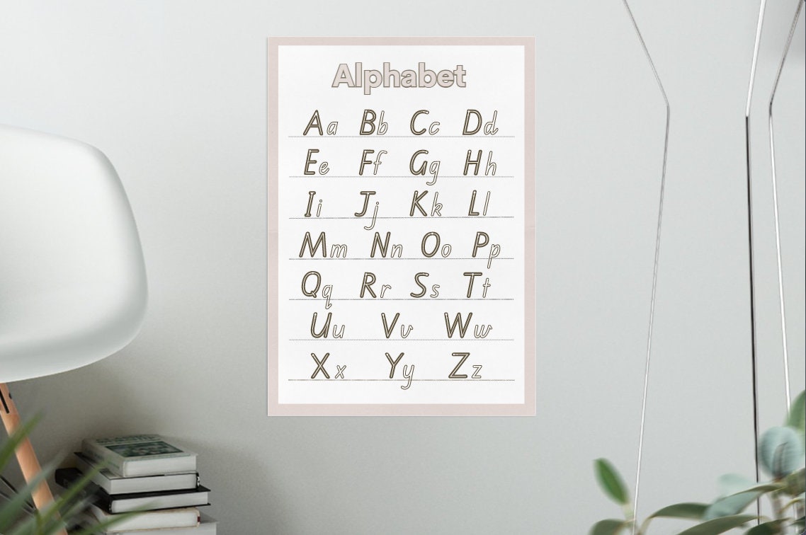 Australian Alphabet Printable , Queensland Font, Instant Download, Kids ...