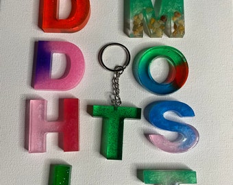 ADD ON Custom Letter for Keyrings Keychains Giftgift - Etsy