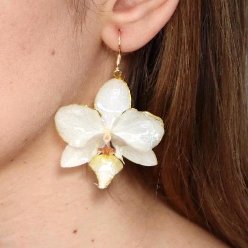 Resin Earrings - Etsy