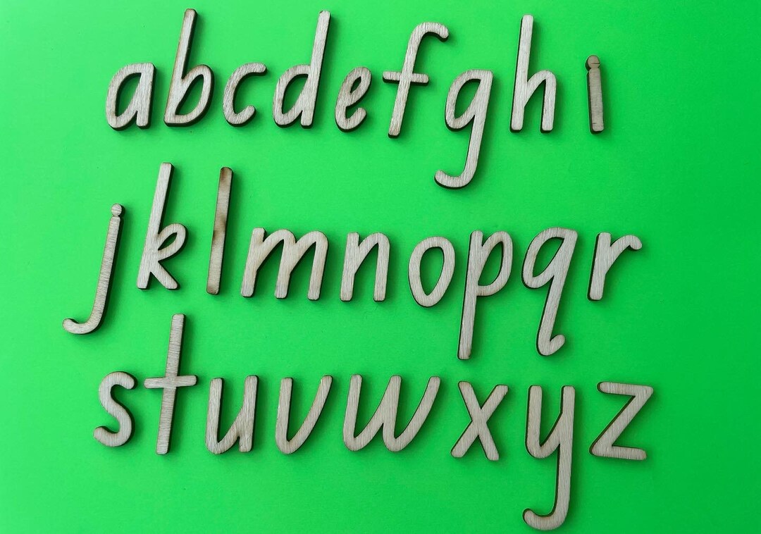Homeschooling, Montessori, NSW Foundation Font, Wooden Letters, Hands ...