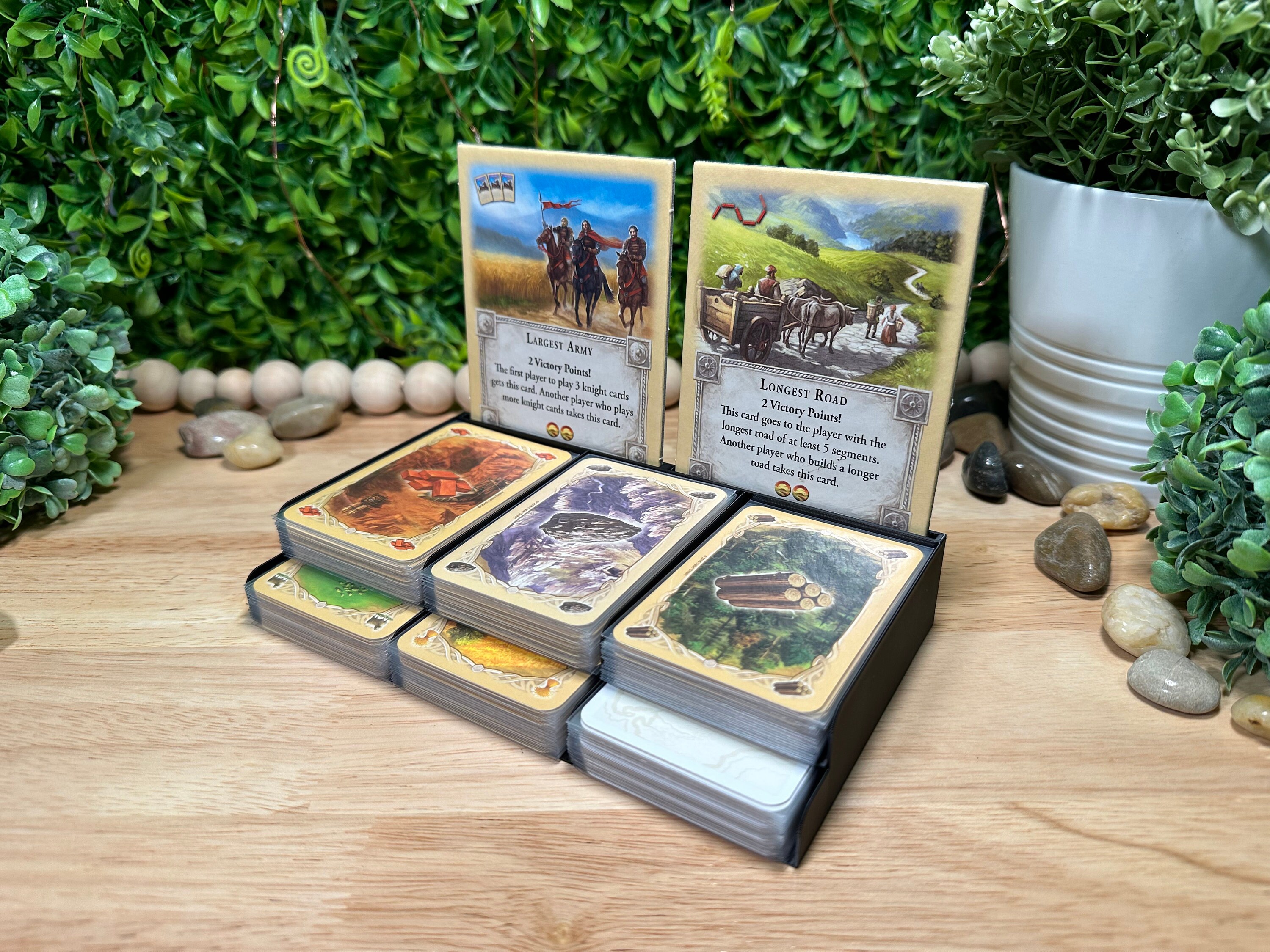Catan Card Organiser / Organizer for Resource Cards, Settlers of Catan ...