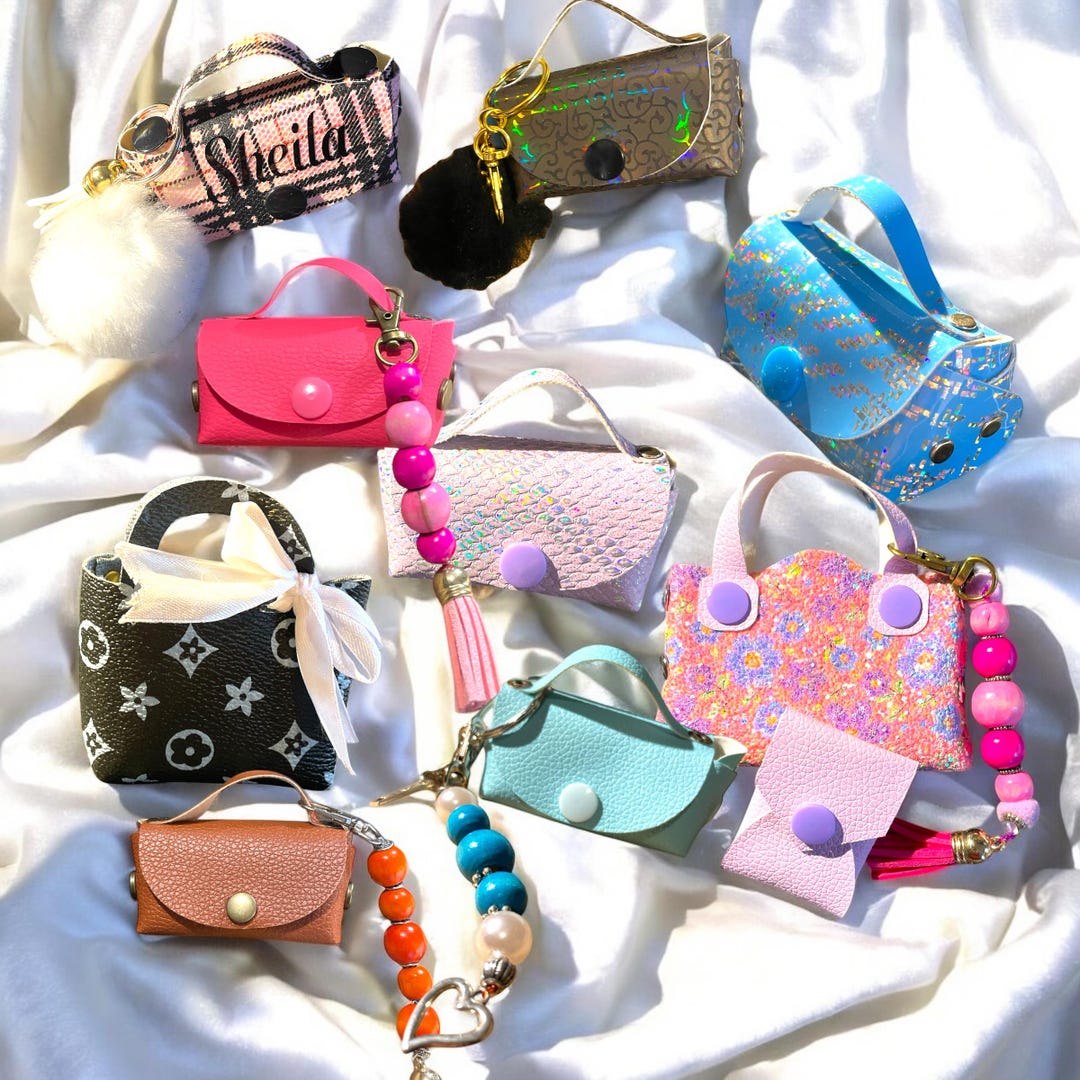 Cute Mini Bag Charm, Mini Bag Ipod/earphone Holder/mini Bag Coin Holder ...