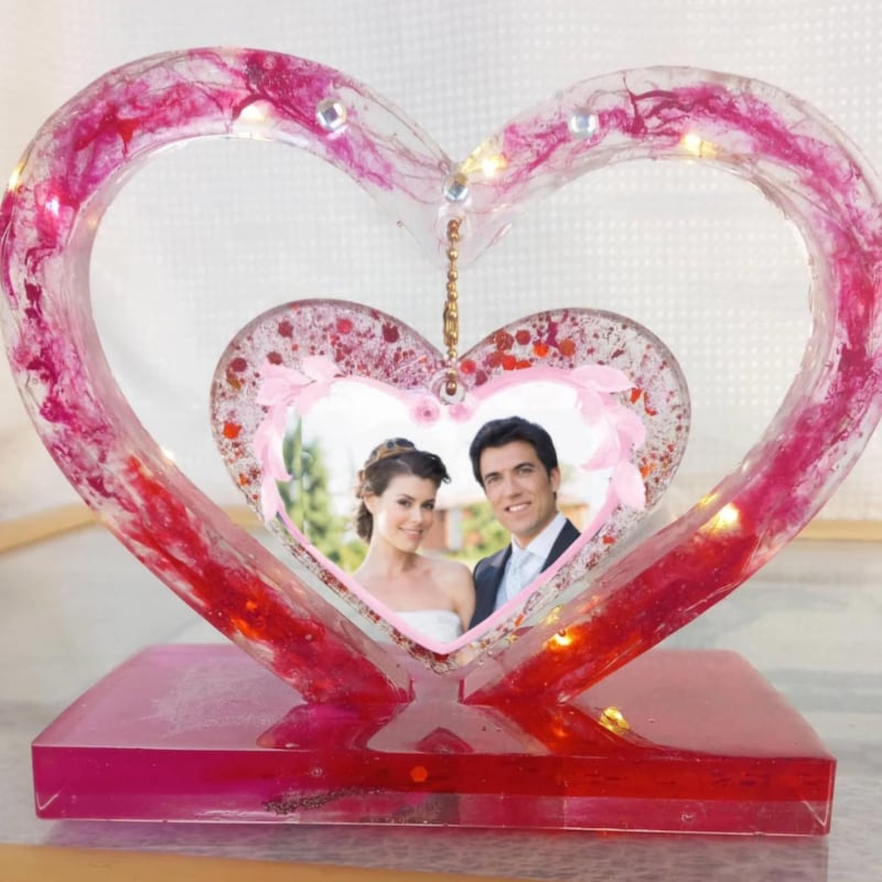 Heart Picture Frame - Etsy
