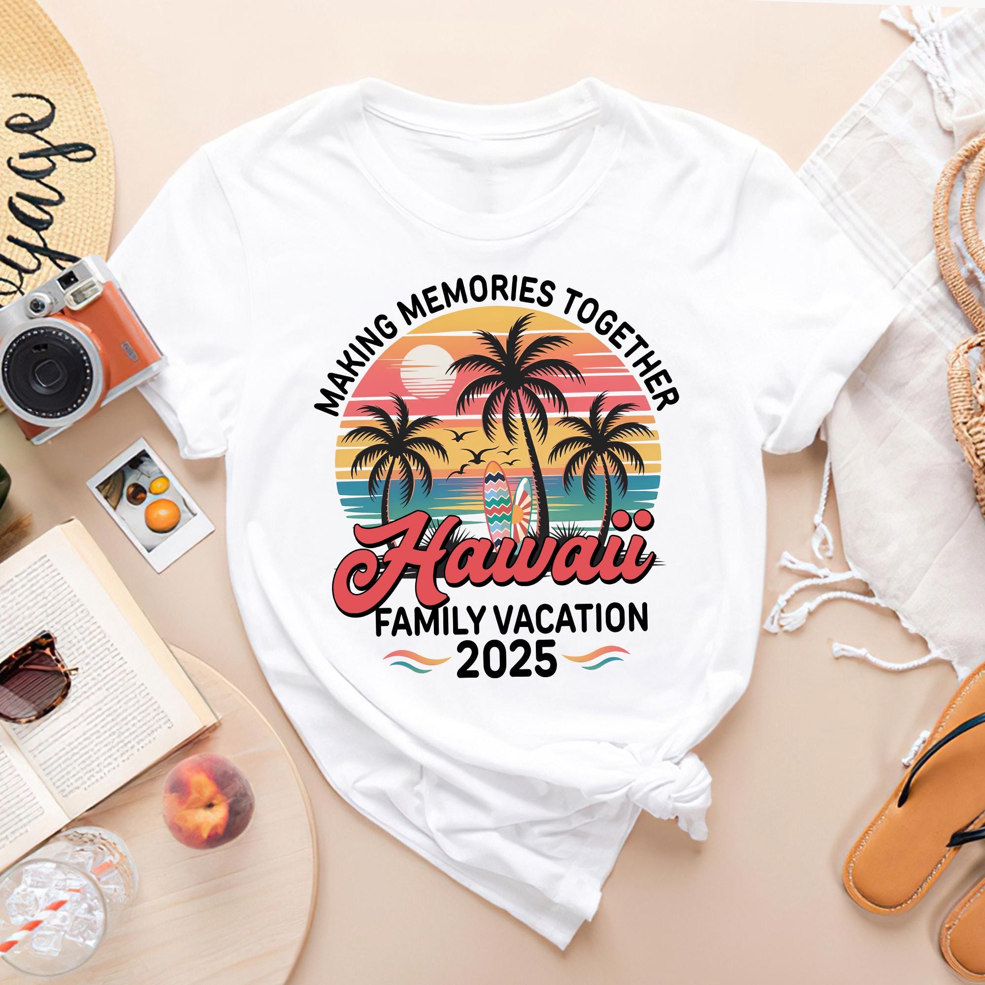 Personalized Family Vacation Making Memories Shirt, Custom Destination ...