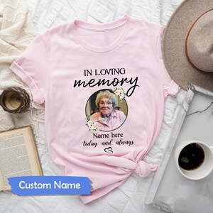 Personalized in Loving Memory Family Loss T-shirt, Custom Memorial ...