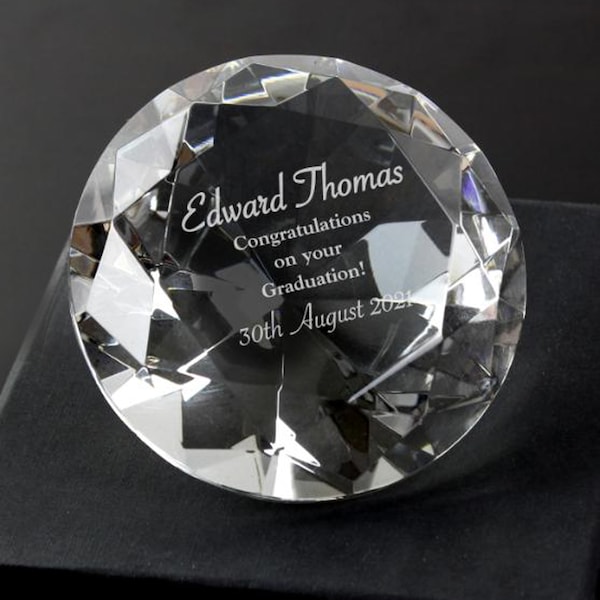 Crystal Paperweight - Etsy