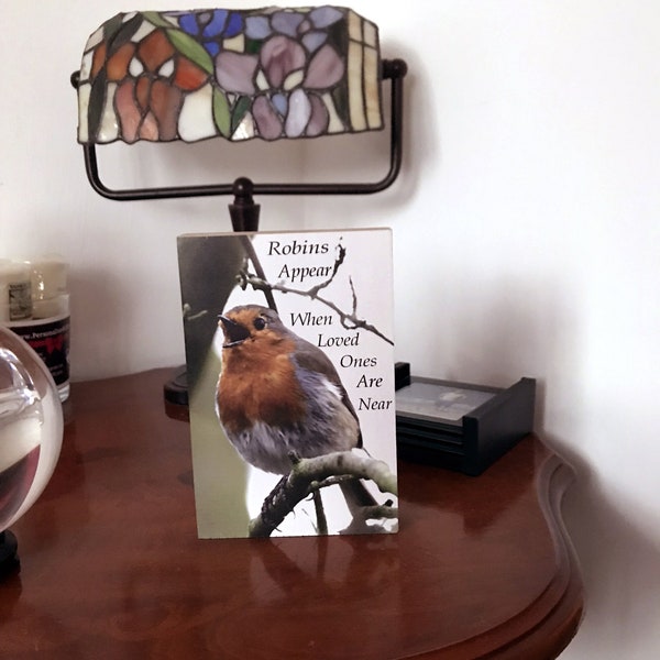Robin Photo Frame - Etsy UK
