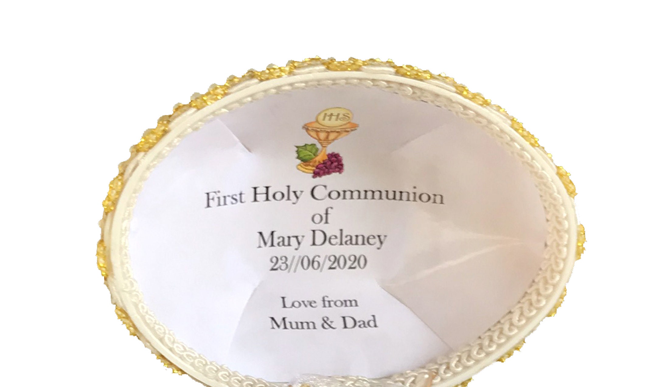 First Holy Communion Angel Egg Personalised Gift Keepsake - Etsy