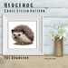 Hedgehog | Cross Stitch Pattern | PDF Pattern | Instant Download - Etsy