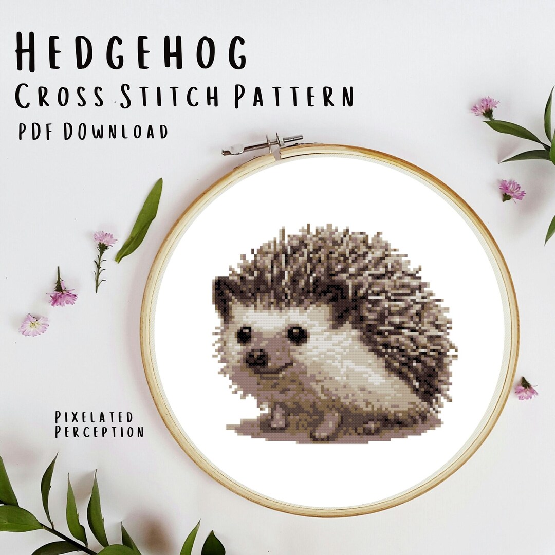 Hedgehog | Cross Stitch Pattern | PDF Pattern | Instant Download - Etsy