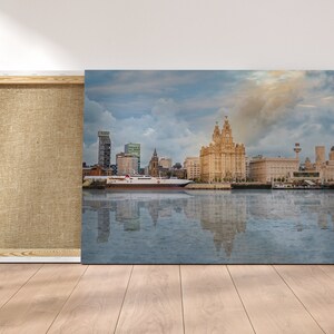 The Liverpool Skyline Print | Digital Download | Printable Wall Art ...