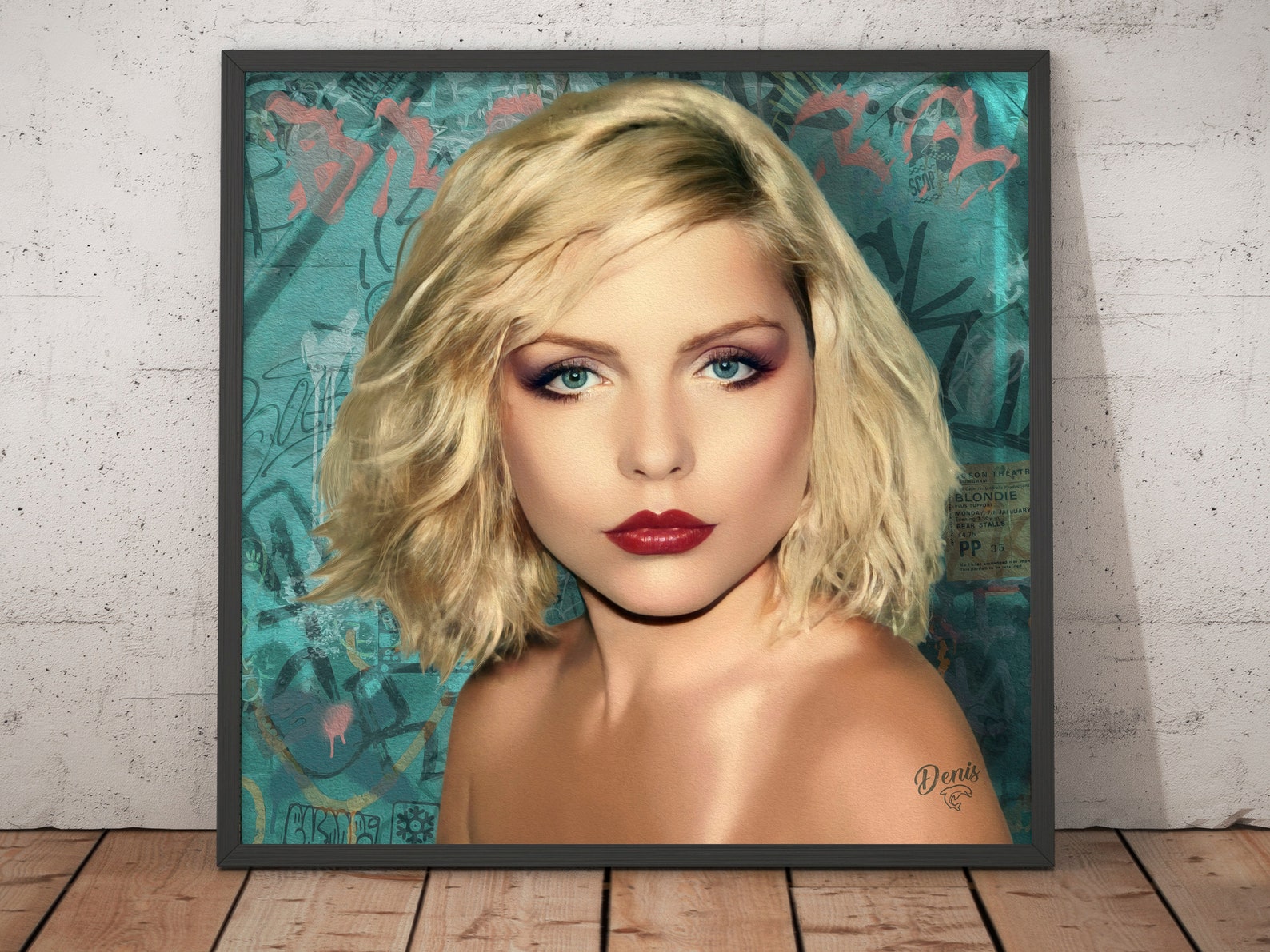 Unique Debbie Harry Print Digital Download Printable Wall Art ...