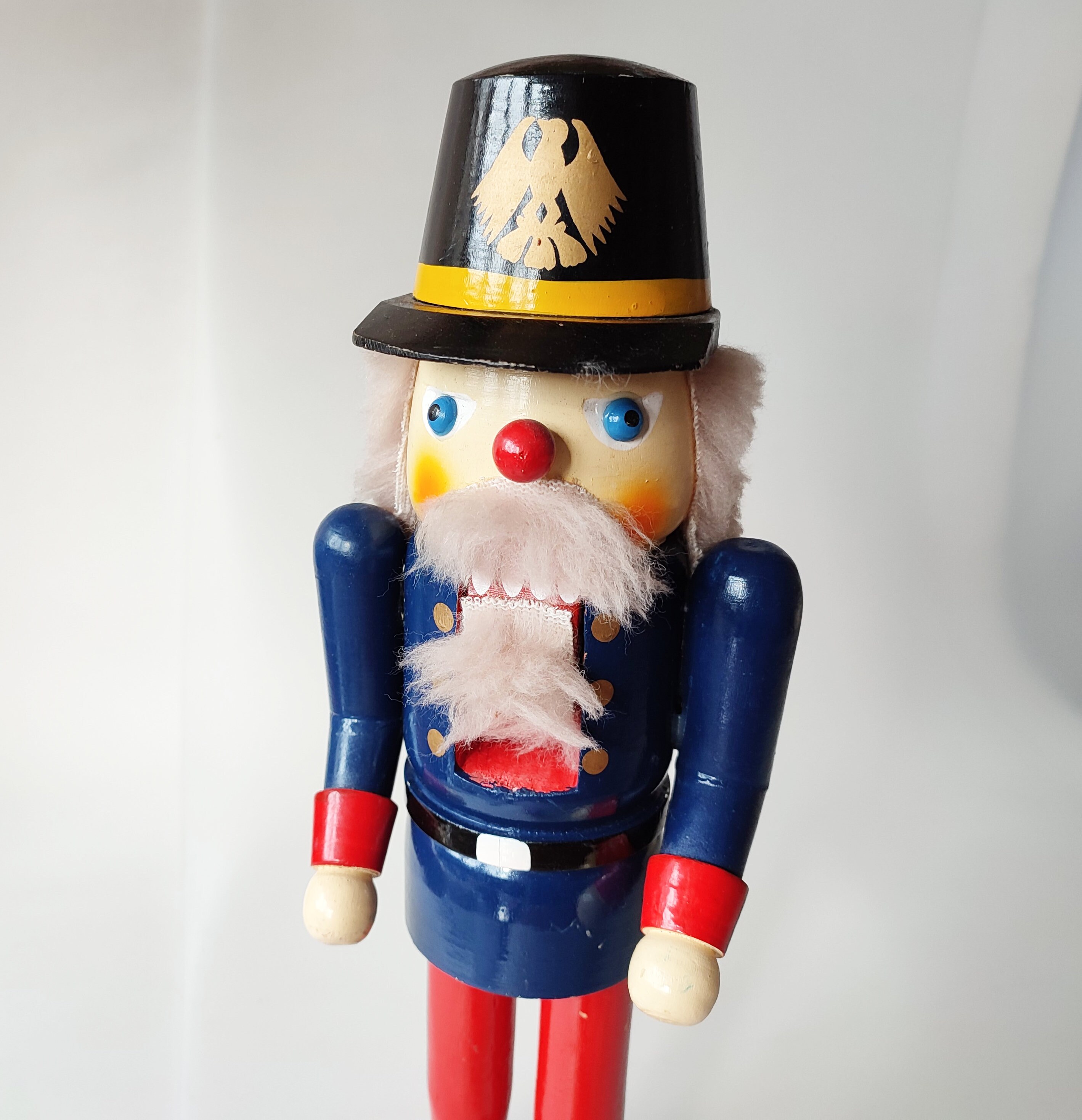 XL Vintage Wooden Figures Nutcracker Postman Postman - Etsy