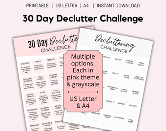 30 Day Declutter Challenge - Etsy