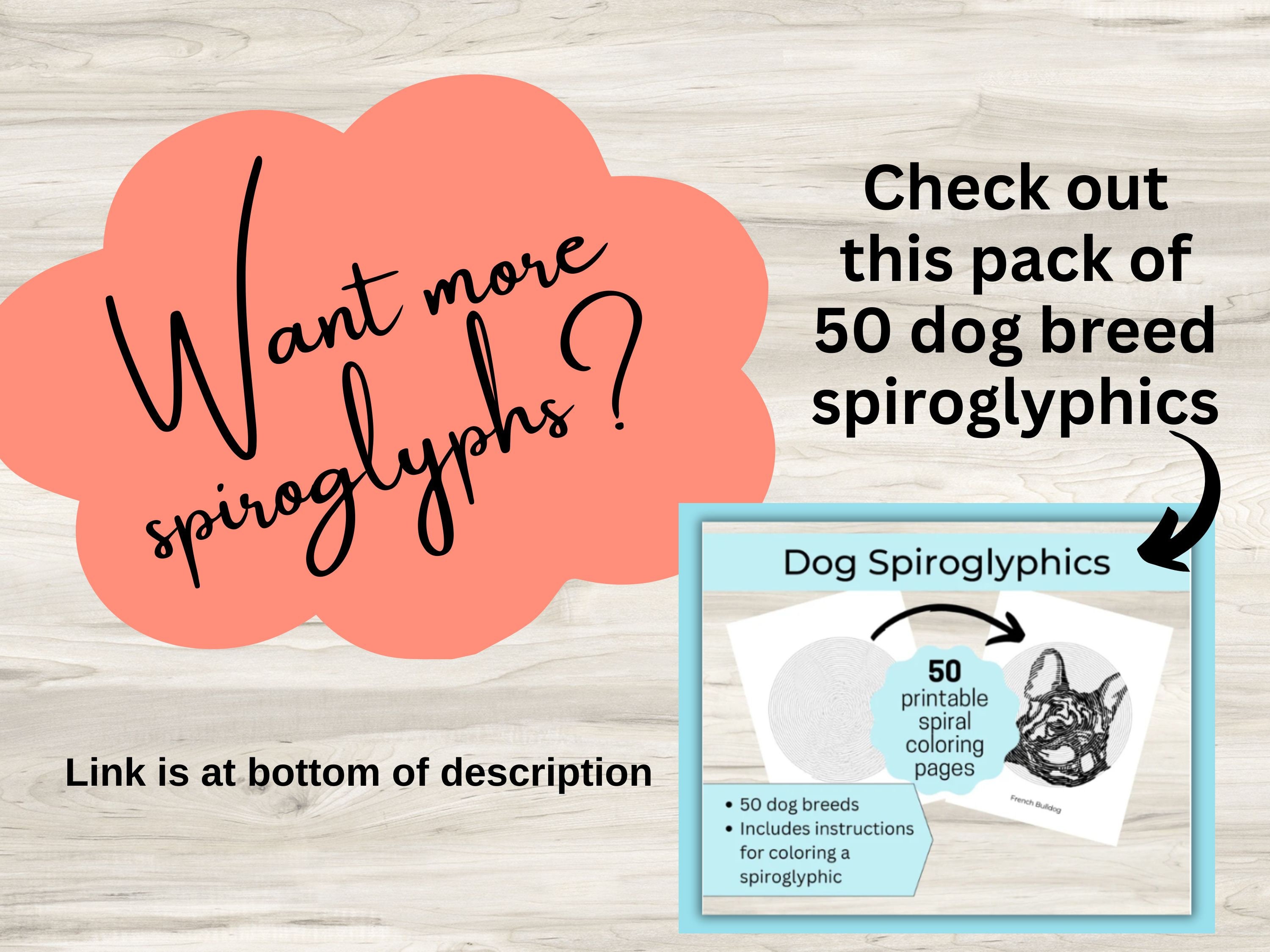 20 Spiroglyphic Wildlife Coloring Pages, Relax With Cute Animal Spiral ...