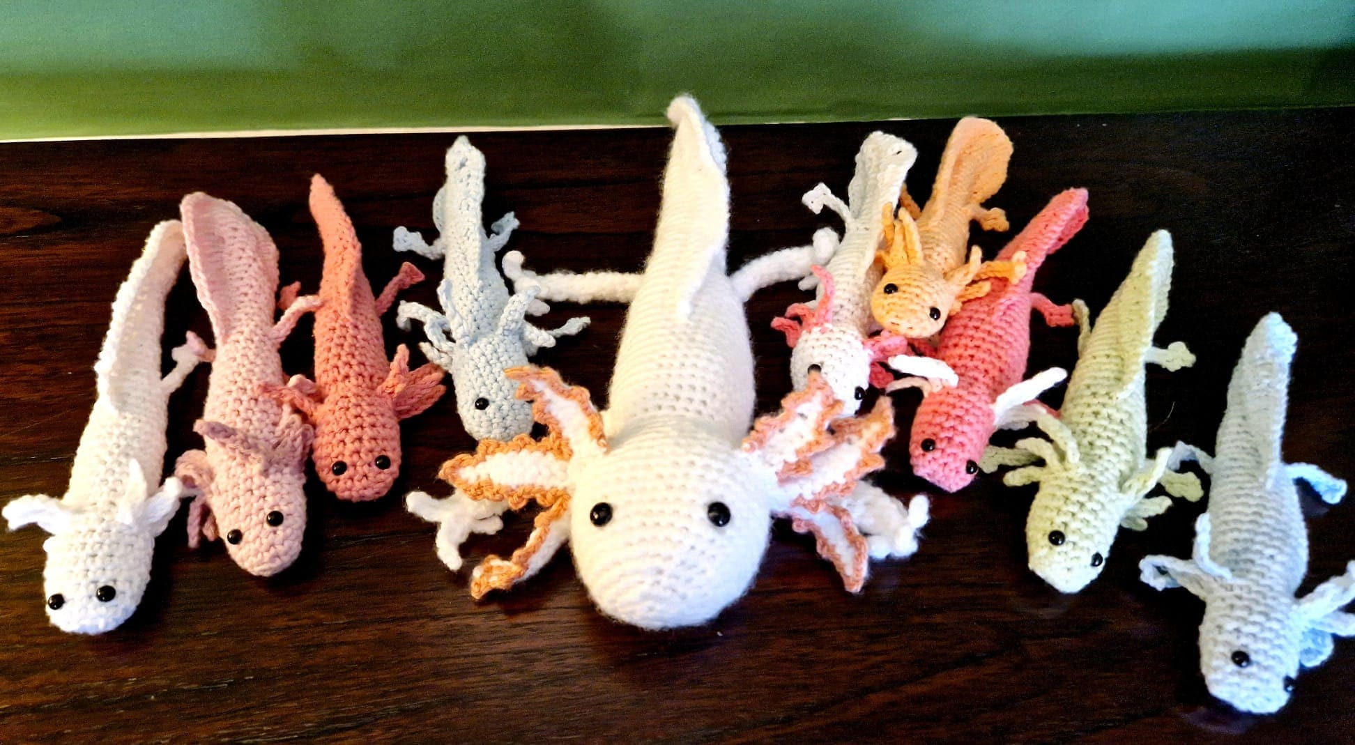 Pick a Baby Axolotl! //crochet//axolotl//crochet Axolotl//amigurumi ...