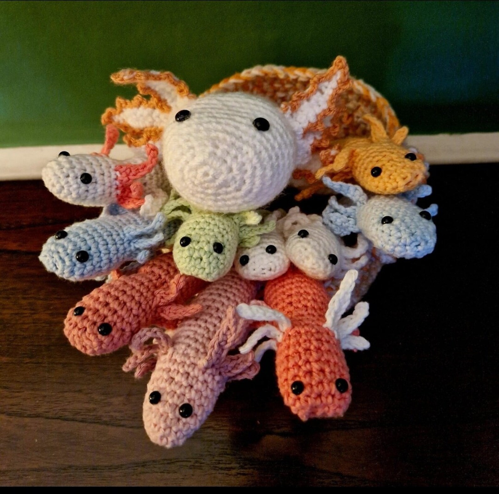 Pick a Baby Axolotl! //crochet//axolotl//crochet Axolotl//amigurumi ...