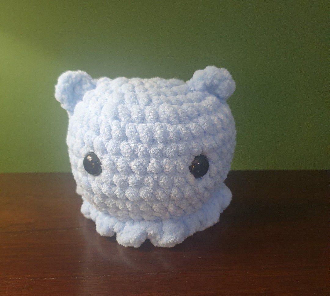Blueberry the Cuddle Fish! //cuddle Fish//crochet//crochet Cuddle Fish ...
