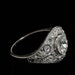 1890s Era Art Deco Vintage 3.85 Cts Diamond Antique Engagement Ring in ...