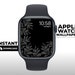 Apple Watch Wallpaper, Minimalist Tropical Leaf, Apple Watch Face ...