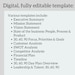 Business Plan Template, 30-60-90 Day Plan Template, Digital, Edit in ...