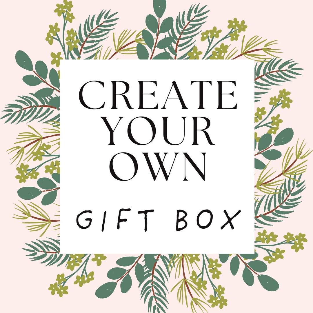 Create Your Own Gift Box: Build a Personalized Gift Selection - Etsy