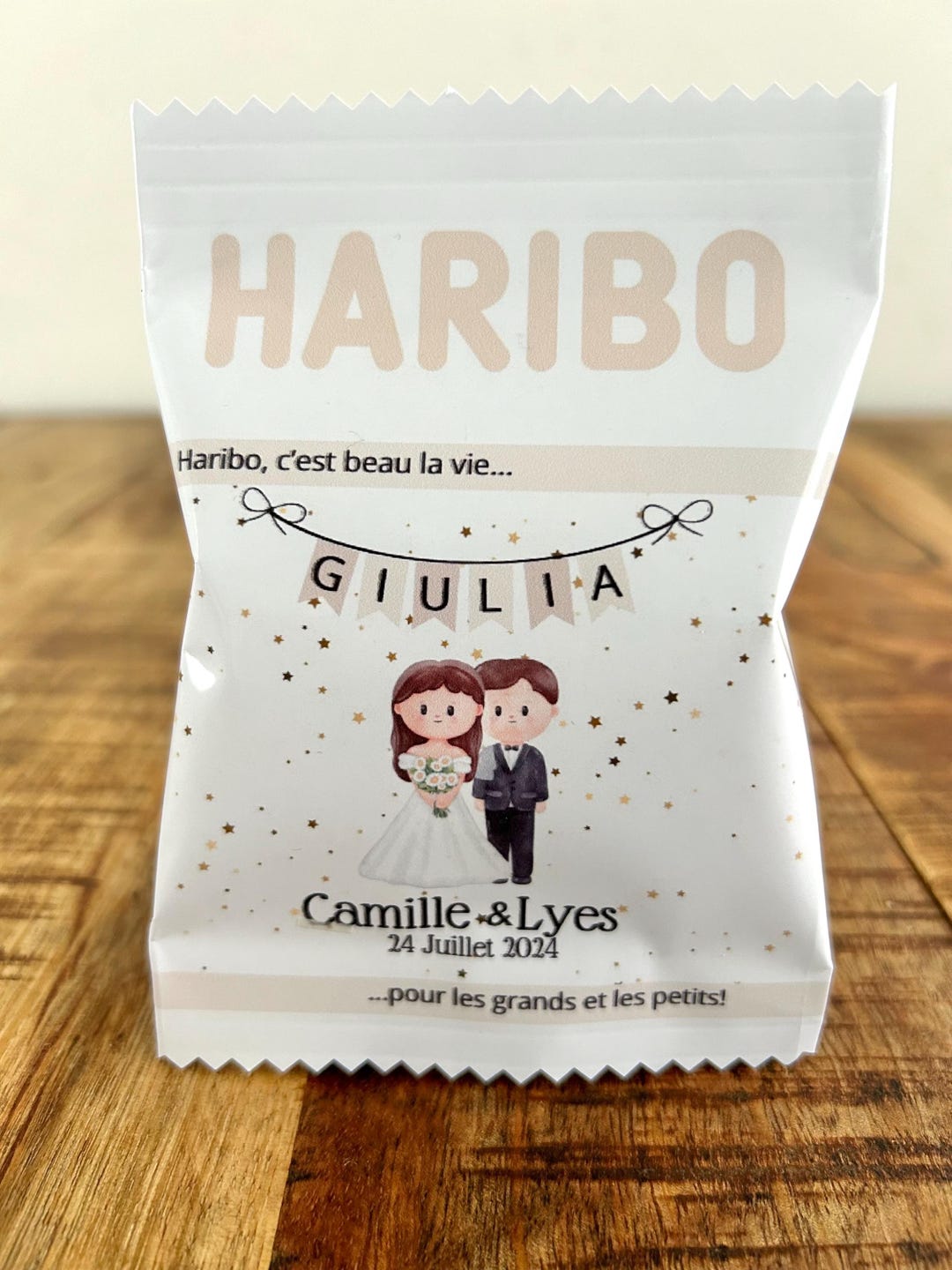 Small Personalized Haribo Bag - Etsy