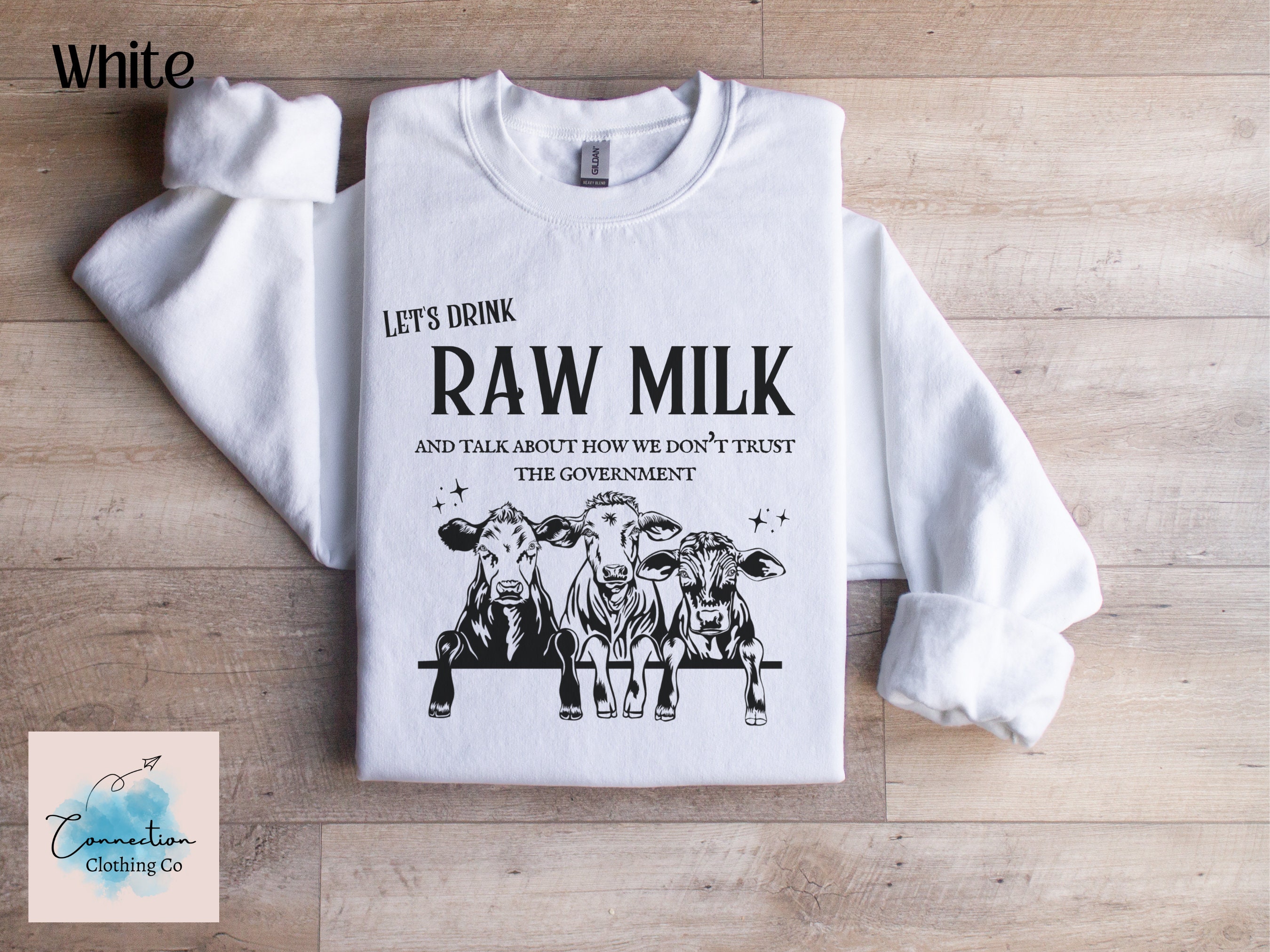 Support Local Farmers Shirt Raw Milk Shirt Farmer Sweatshirt - Etsy