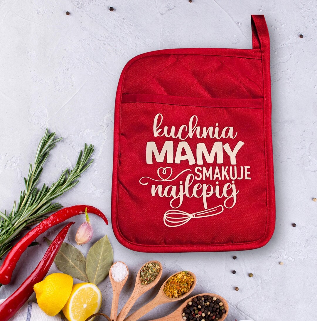 Polish Kitchen Pot Holders – Gift for Mom, Wife, Grandma, Neighbor ...