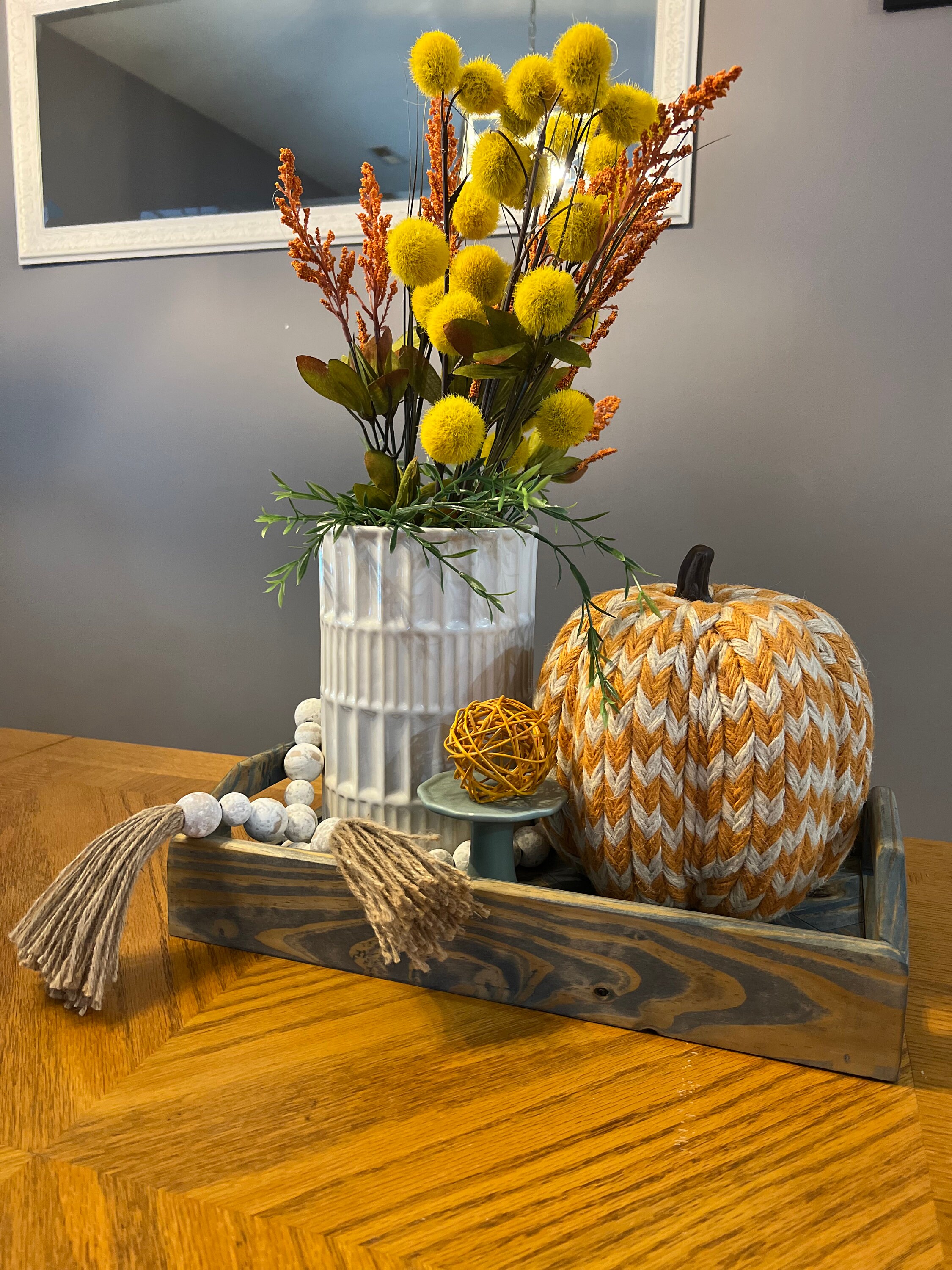 Herringbone Serving Tray Reclaimed Pallet Wood Tray - Etsy