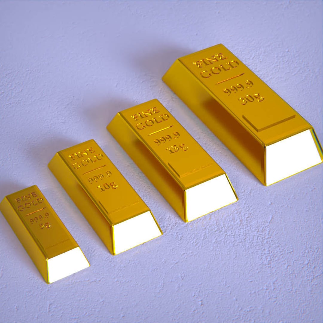 24k Custom Gold Bar/brick 999.9 - Etsy