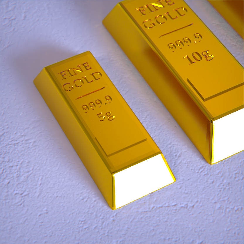 24k Custom Gold Bar/brick 999.9 - Etsy