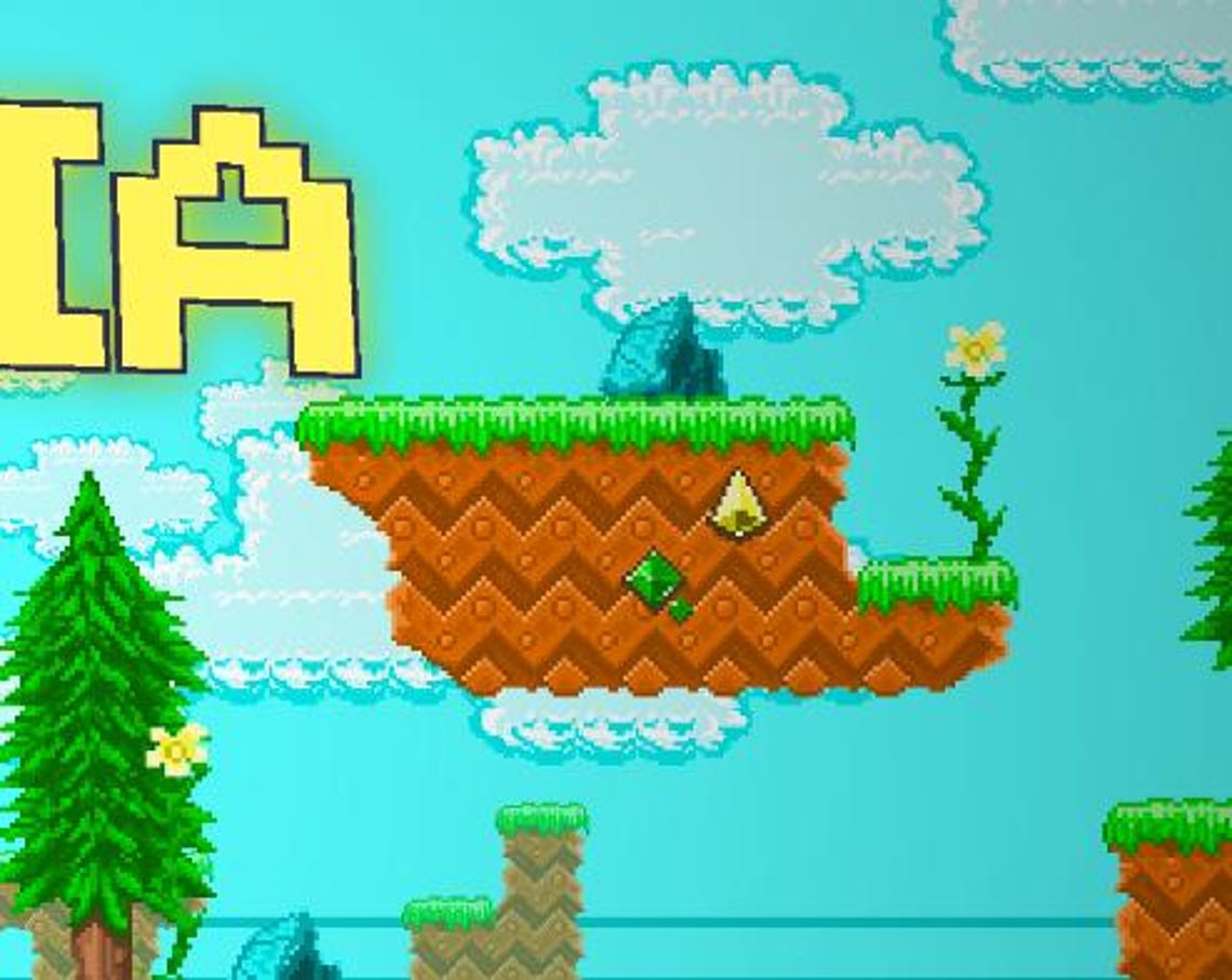 Animated Pixel Background : Customizable for Zoom or Google Meet - Etsy