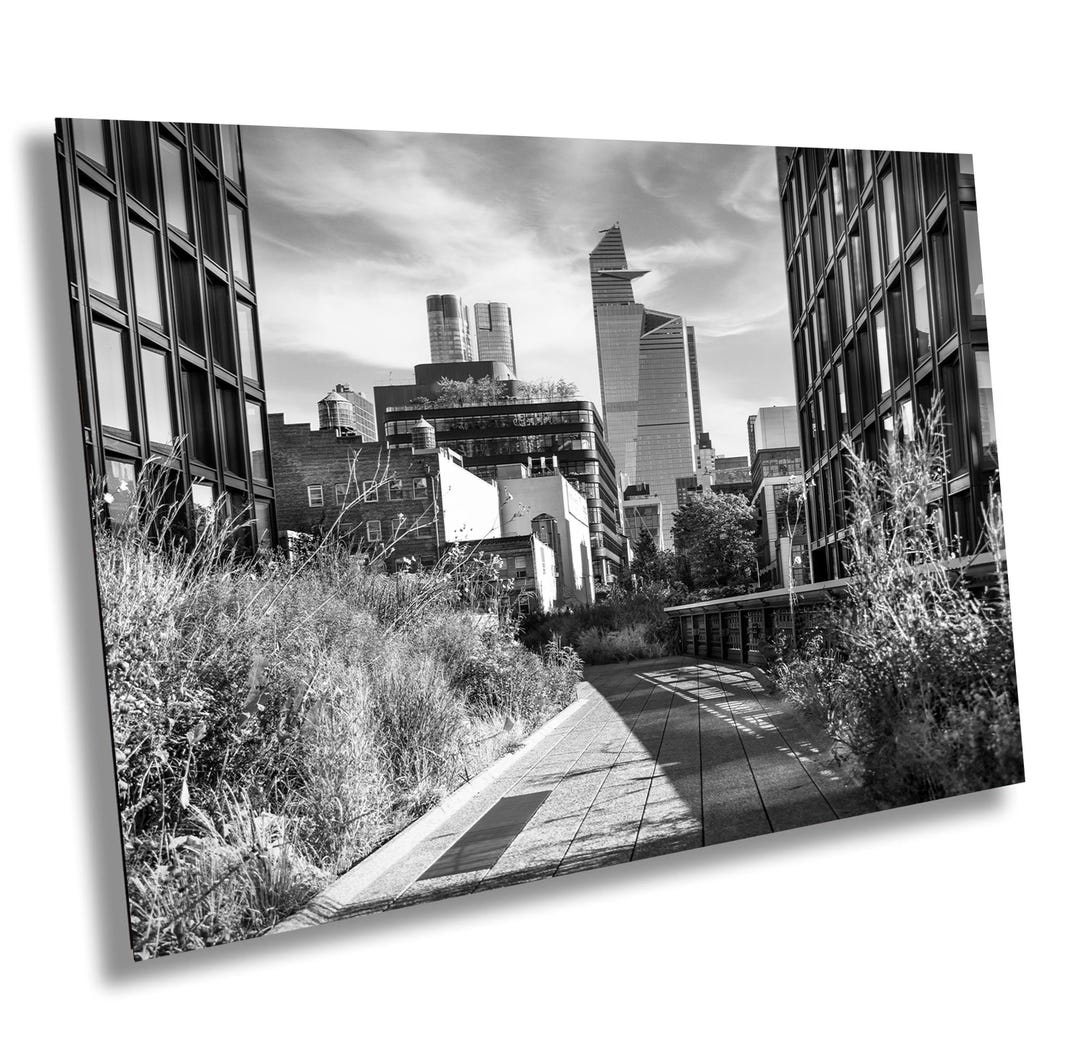 NYC High Line at Night: the Edge View - Metal or Canvas Print - Etsy