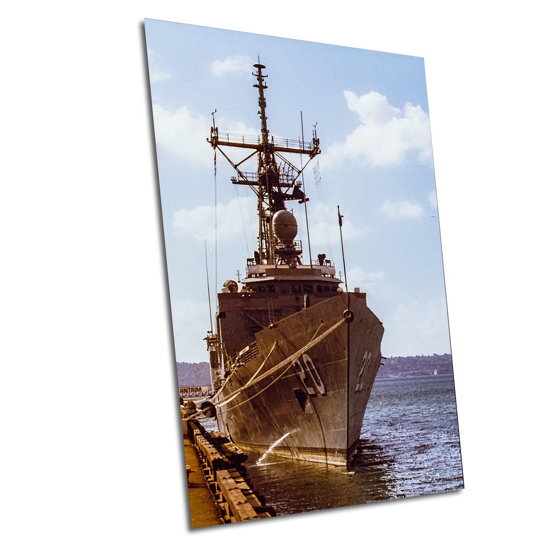 U.S.S. Antrim FFG 20 Print: San Diego Navy Ship Photo, 1981 - Etsy