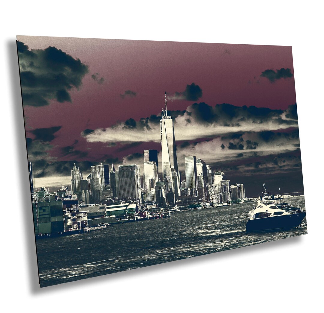 Lower Manhattan Sunset Print: NYC Skyline Photography, Battery Park - Etsy