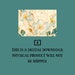 Gold Leaf Flowers Printable Pattern for Junk Journal, Ephemera Soft ...