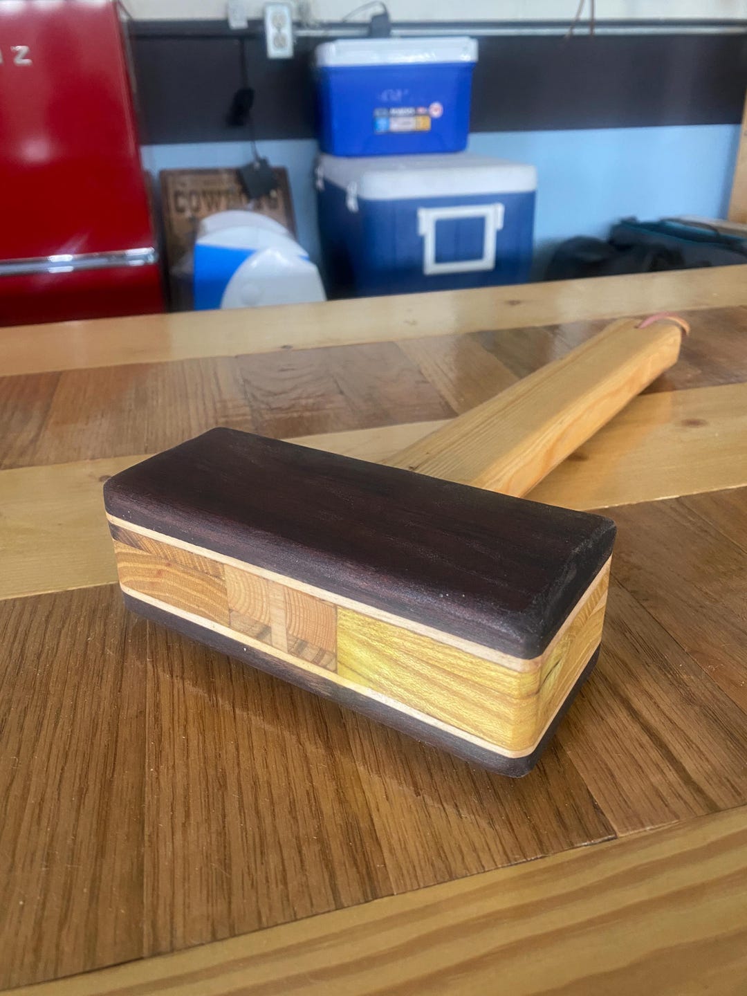 Handmade Wood Joiner's Mallet: Walnut, Mulberry & Basswood - Etsy
