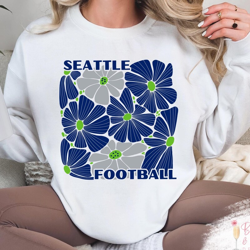 Seahawks Flower - Etsy