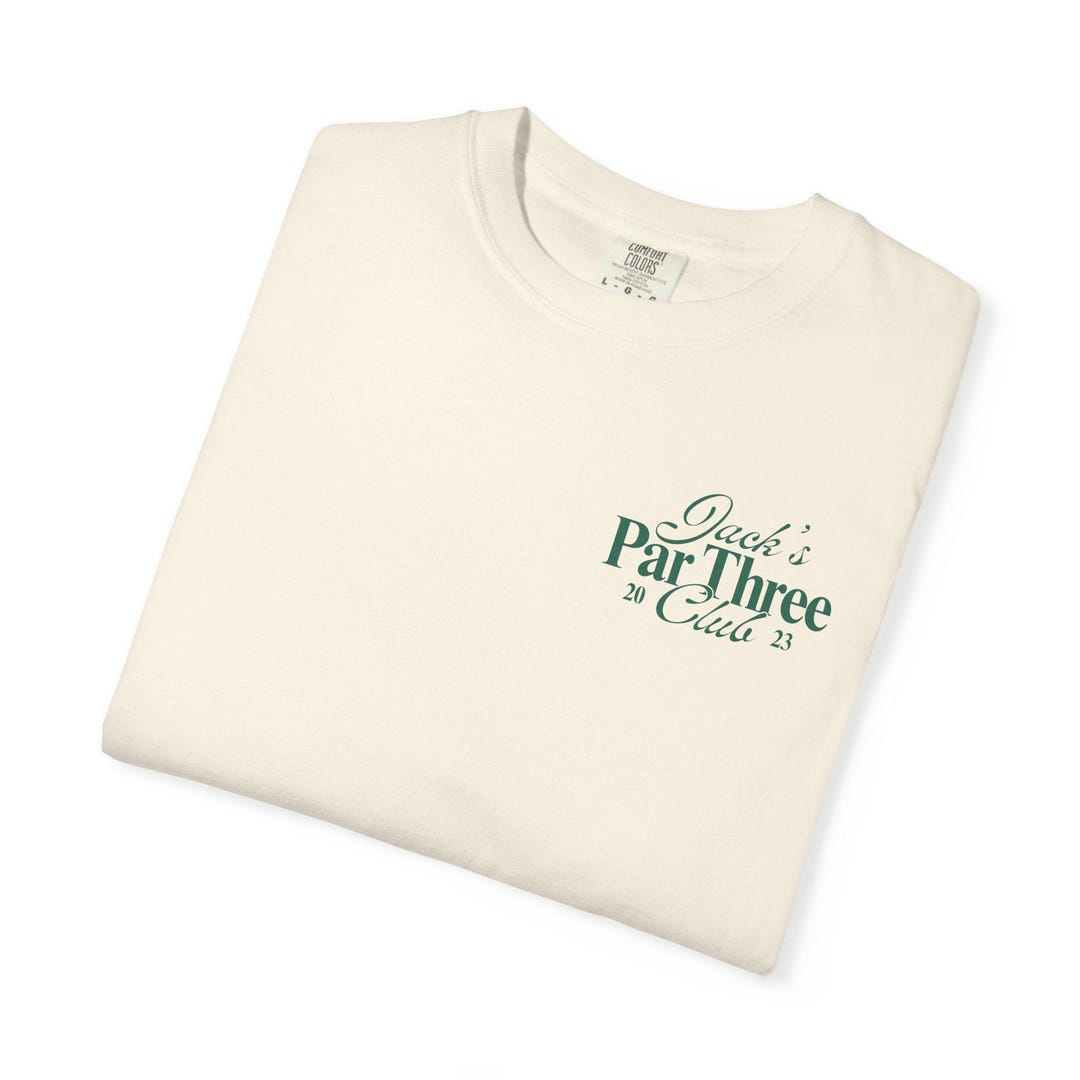 Personalized Third Birthday Par Three Club Shirt for Golf 3rd Birthday ...