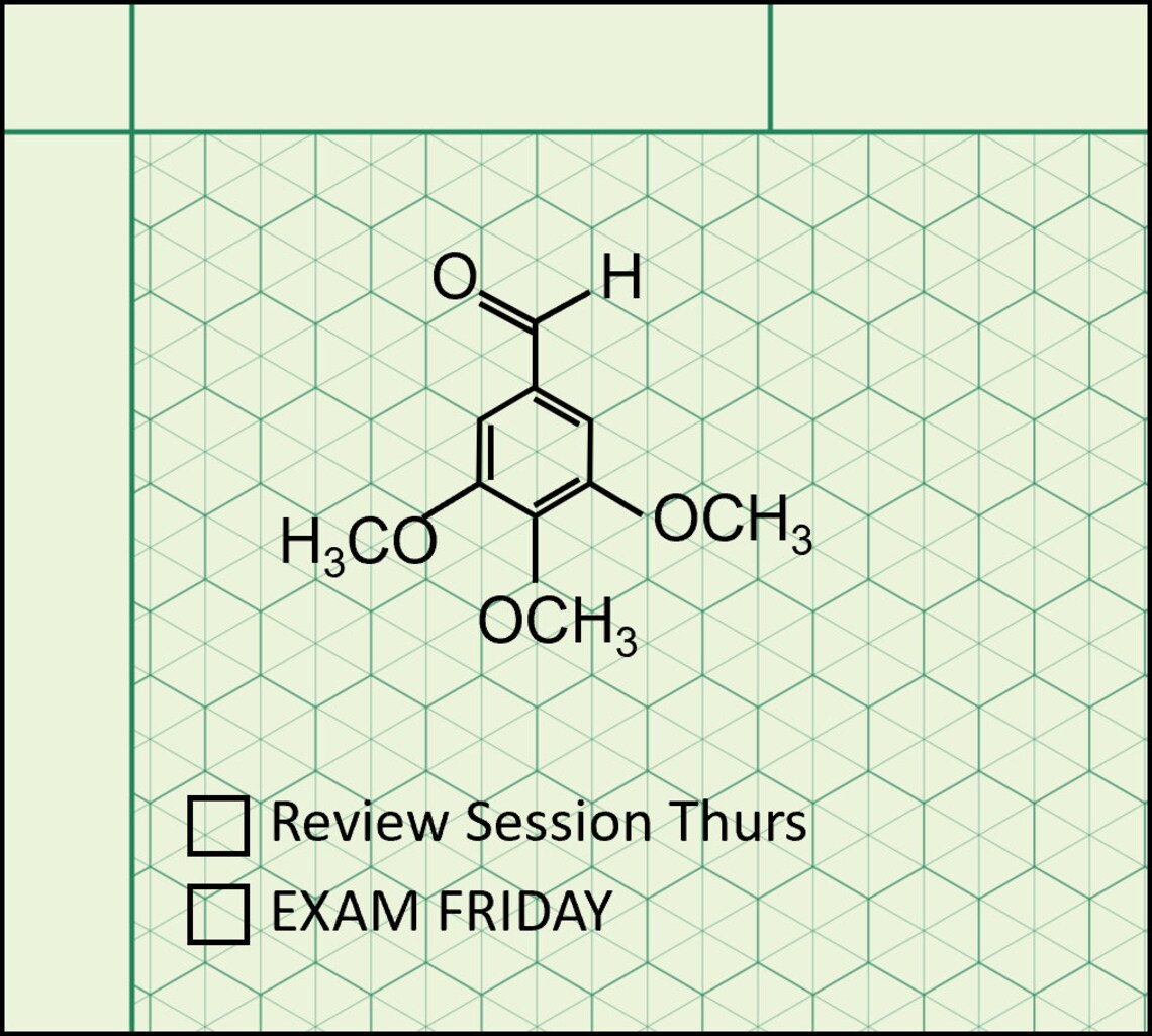 96 Organic Chemistry Hexagon Digital Templates (letter-.5in, Margin and ...
