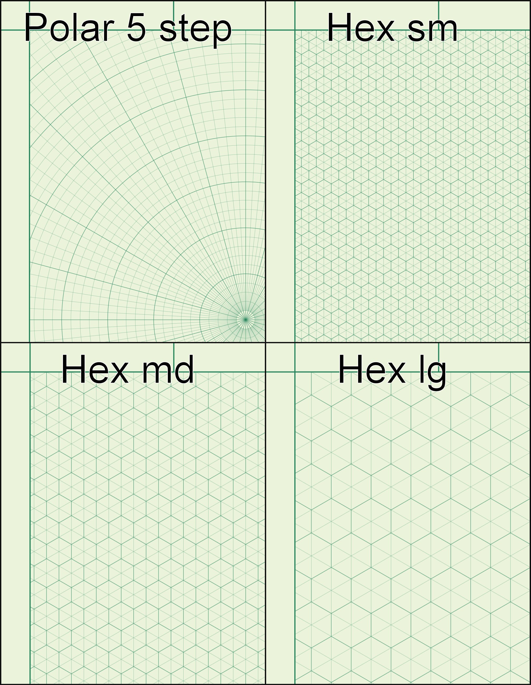 192 Engineering Paper, Notes, & Science Templates (letter-.5in Margin ...