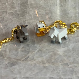 Minecraft Keychains - Etsy