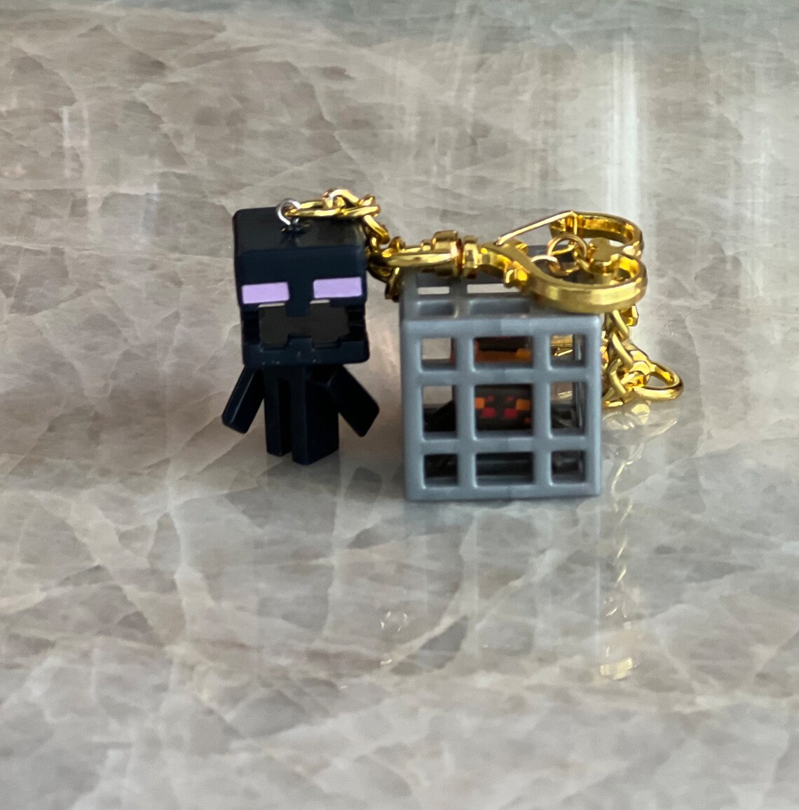 Minecraft Keychains - Etsy