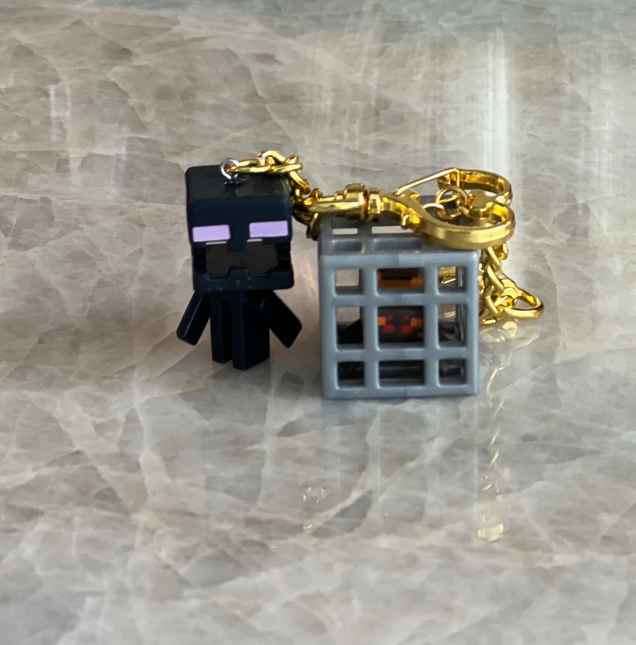 Minecraft Keychains - Etsy