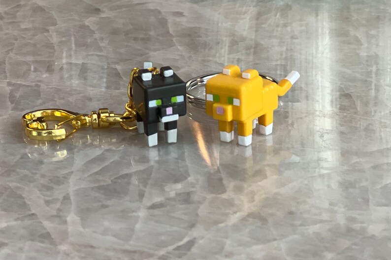 Minecraft Keychains - Etsy