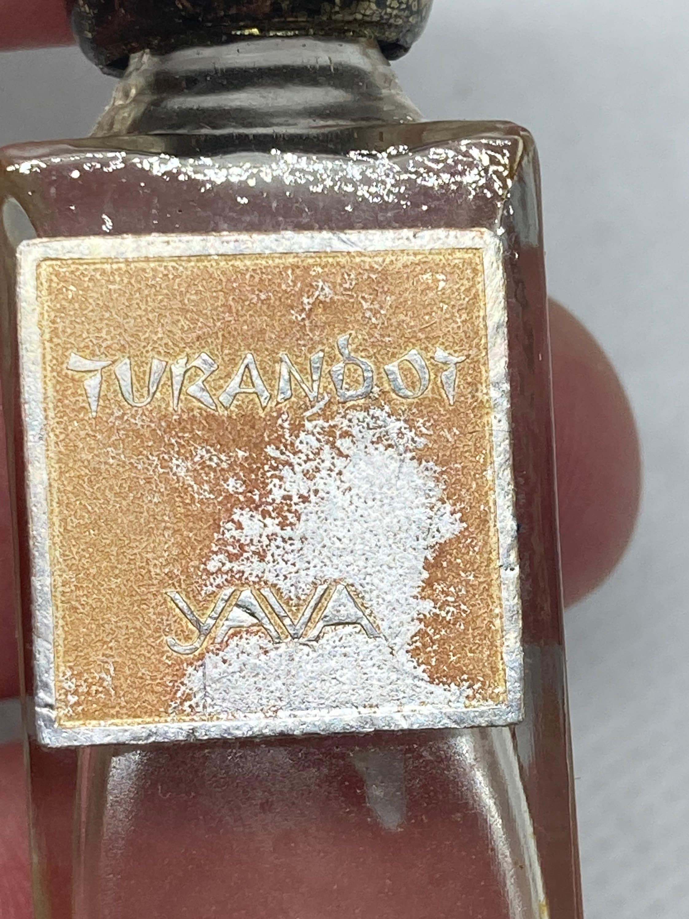 Turandot Yava Perfume Bottle Empty - Etsy