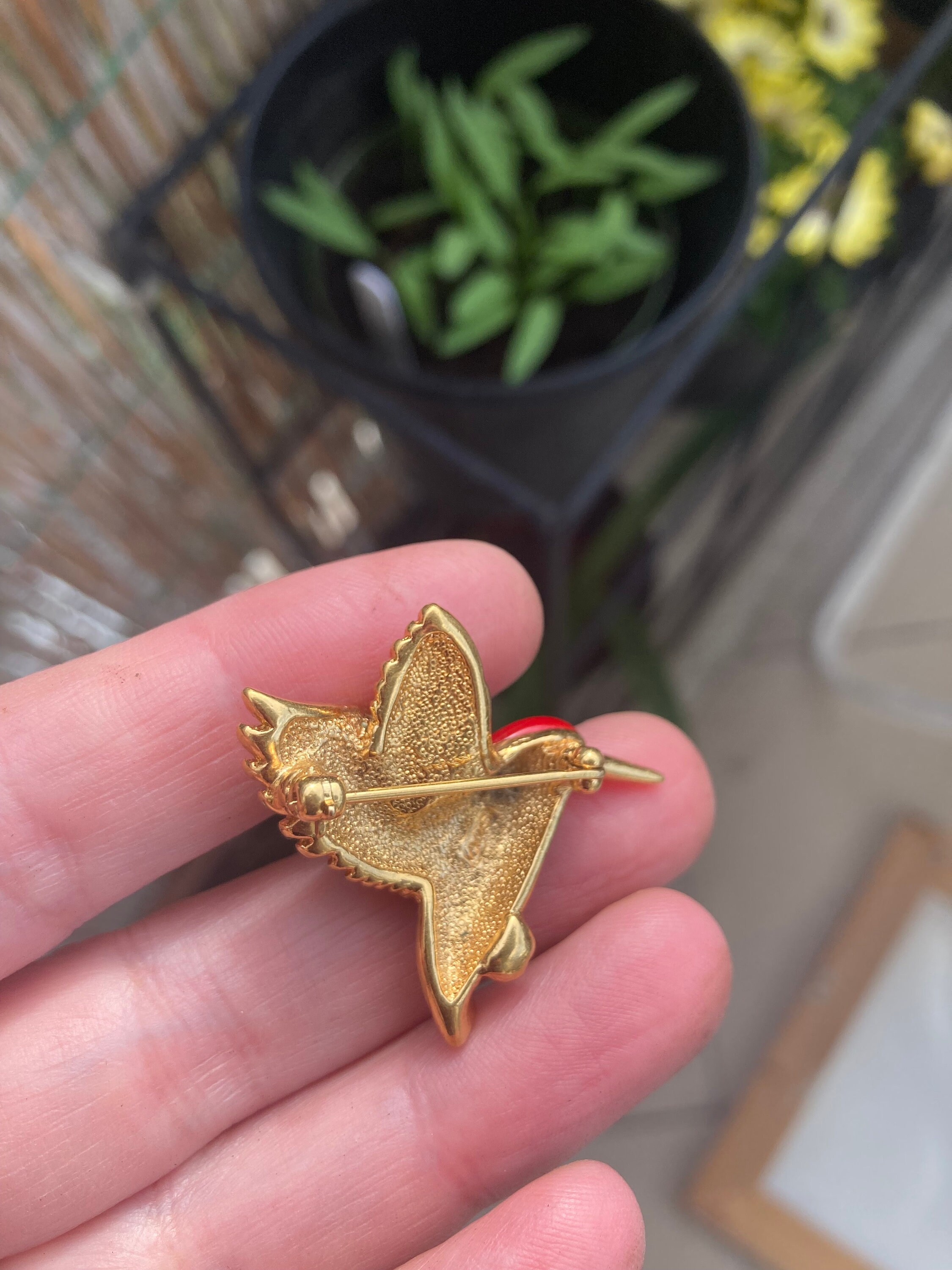 Vintage Atwood and Sawyer Hummingbird Brooch, Pin - Etsy